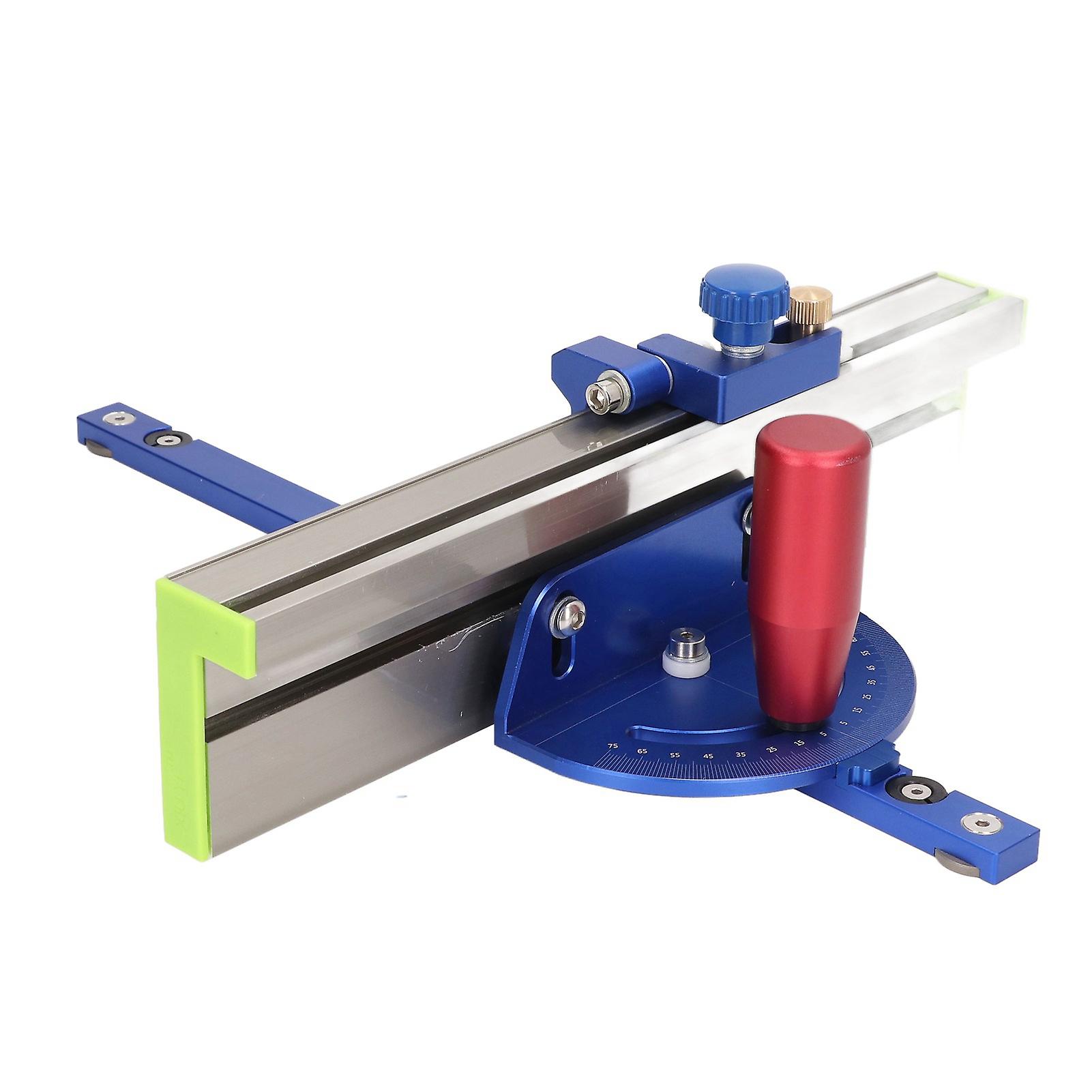 Table Saw Miter Gauge System Push Table Push Handle Limit Block Backer ...