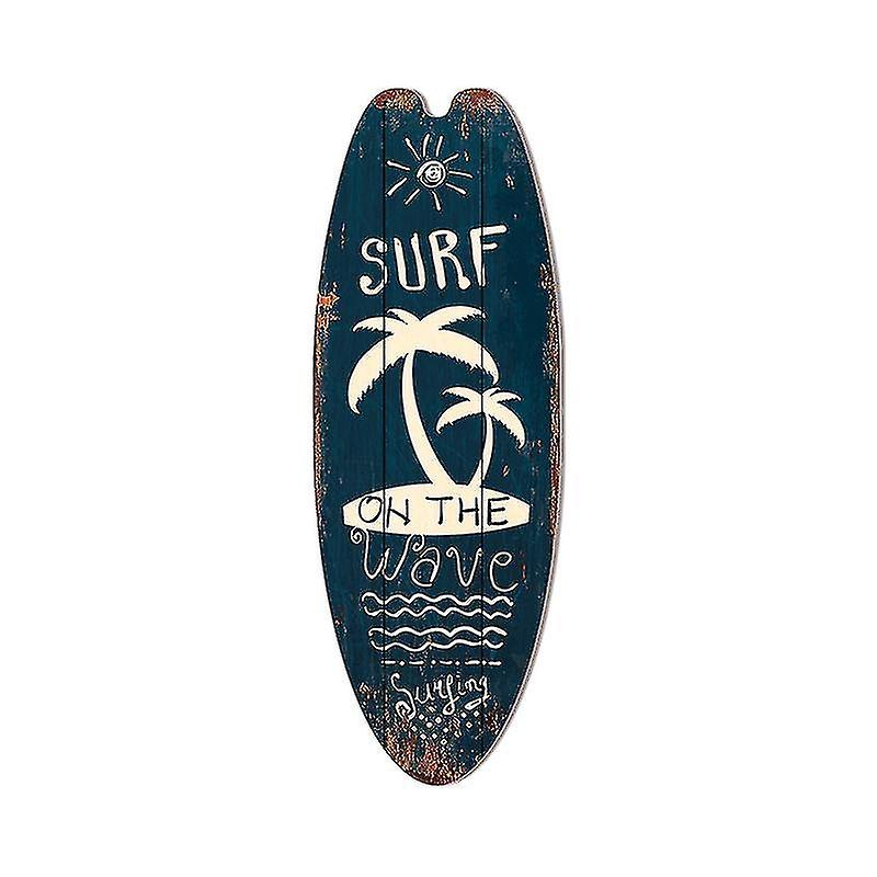Surfboard Signs, Tiki Bar Decor Decorative Art Vintage Hanging Pendant ...