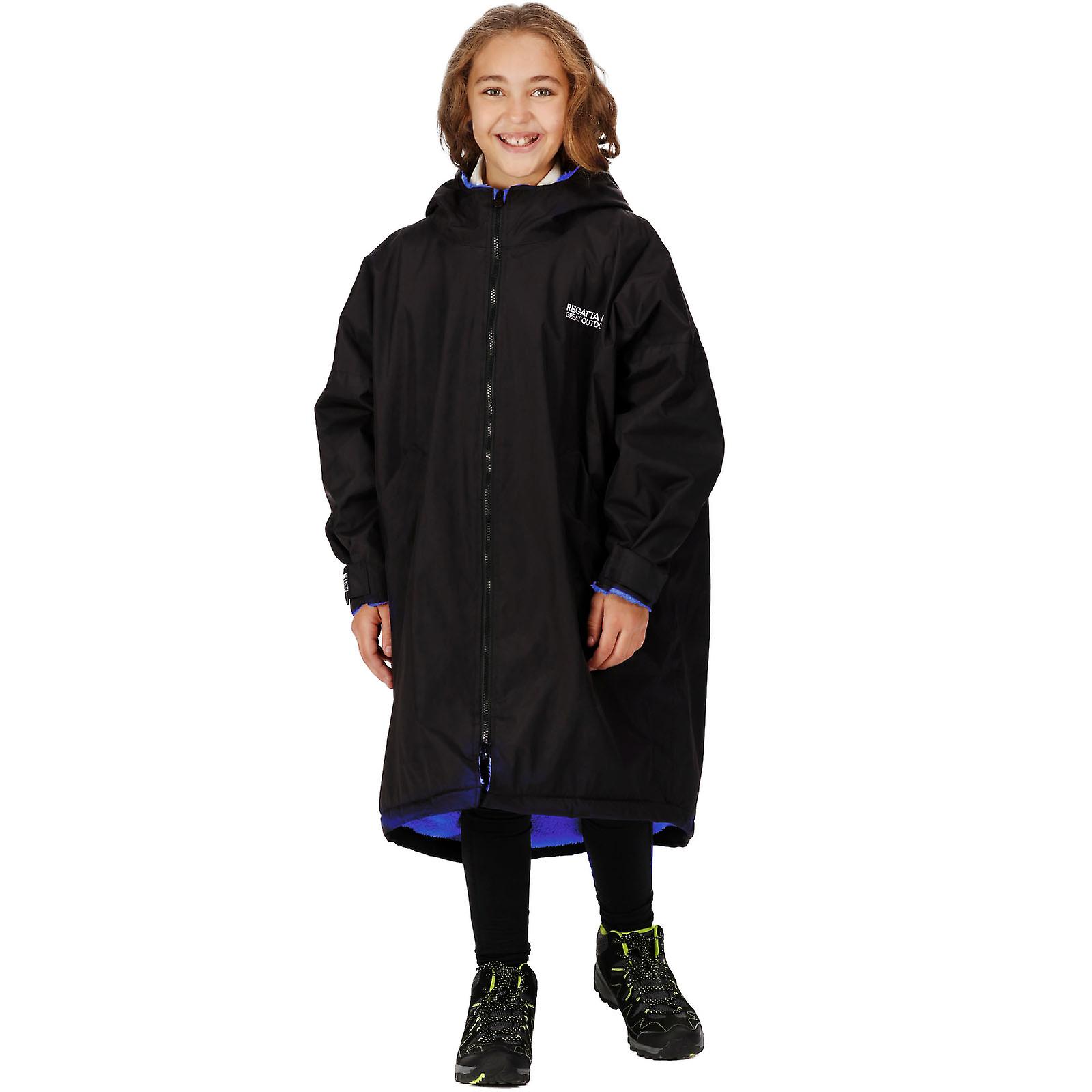 Regatta Kids Spirit Of Adventure Hooded Waterproof Warm Drying Changing ...