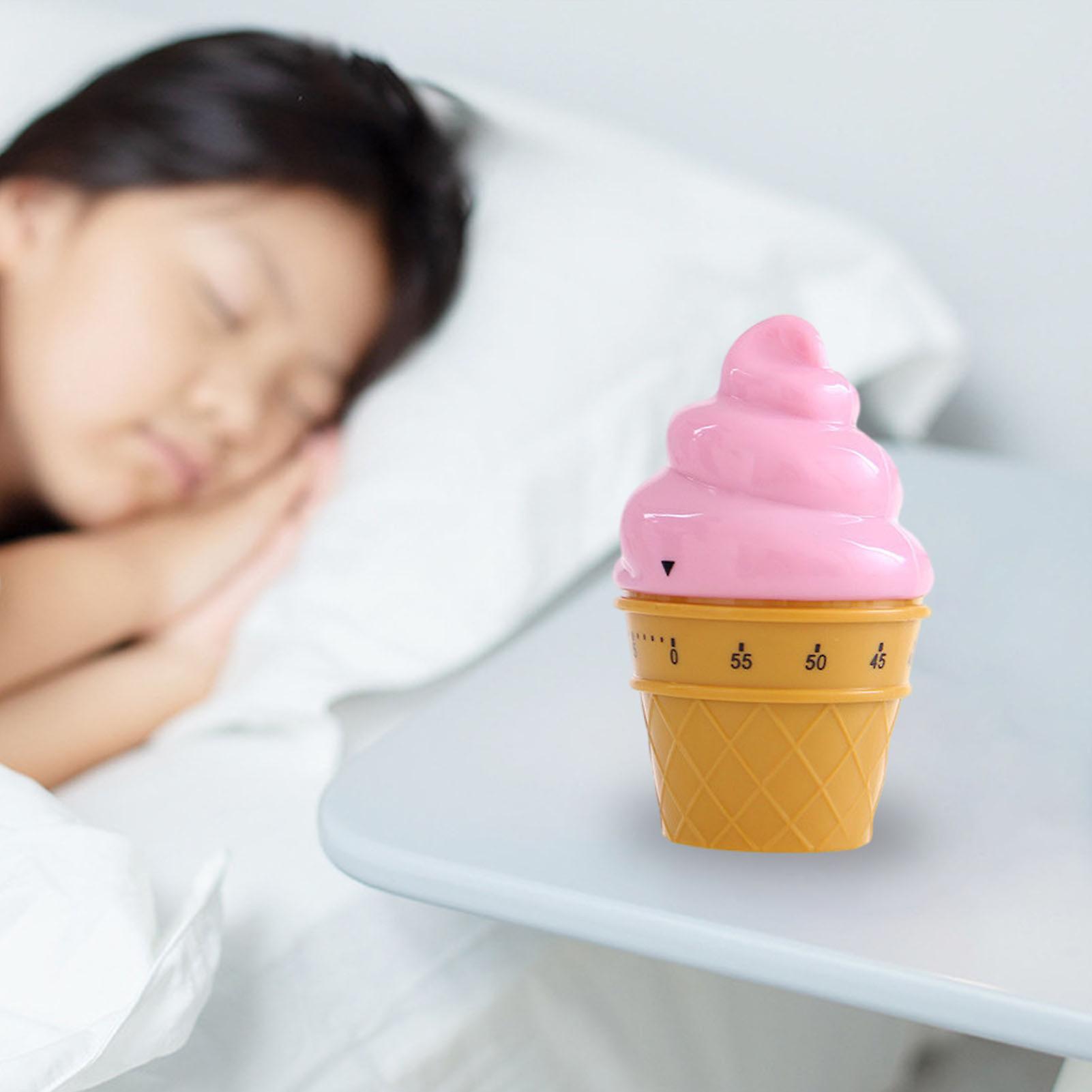 Kitchen Timer Ice Cream Shape Clear Scale Timer 60 Minutes Reliable ...