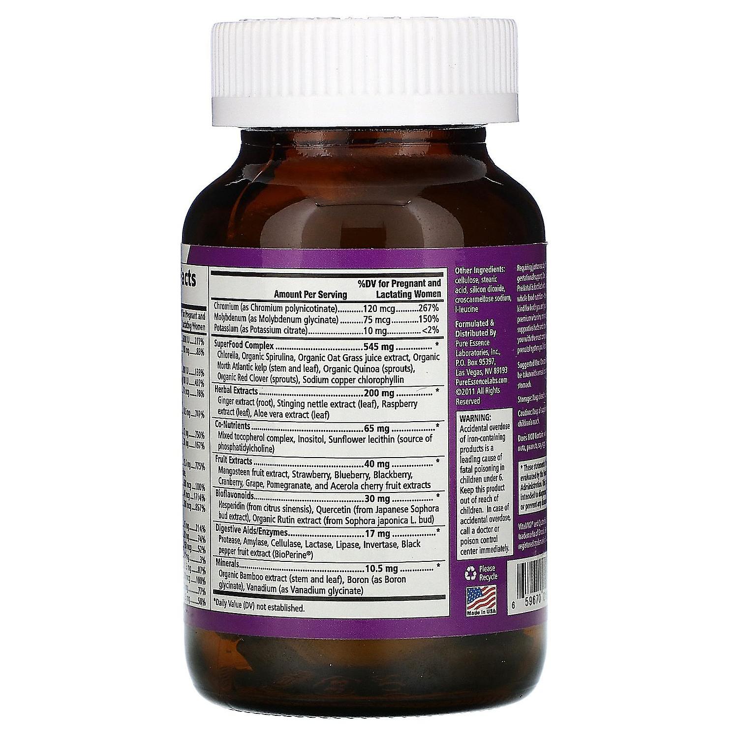 Pure Essence, One 'n' Only PreNatal, 30 Tablets | Fruugo UK