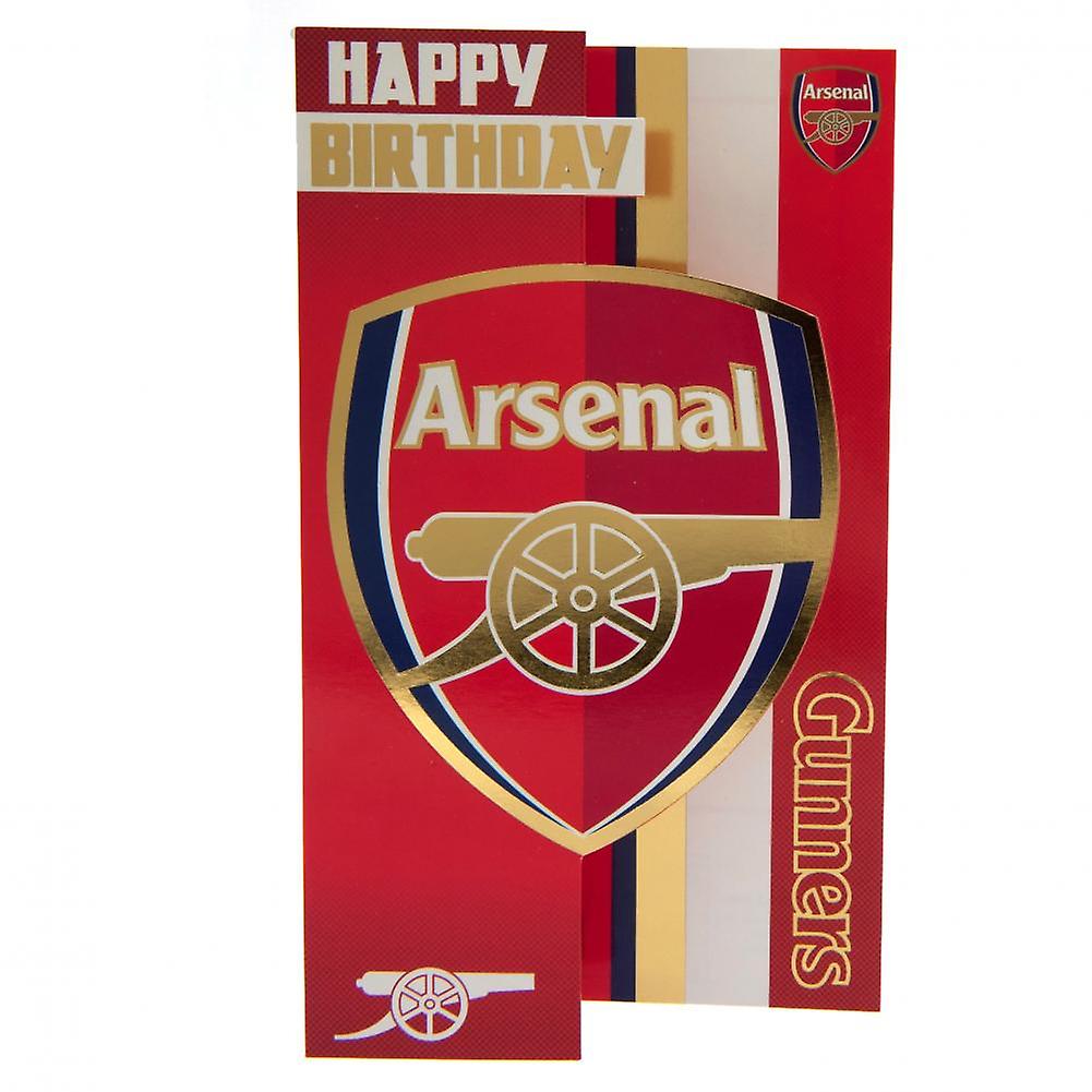 Arsenal Fc Birthday Card | Fruugo UK