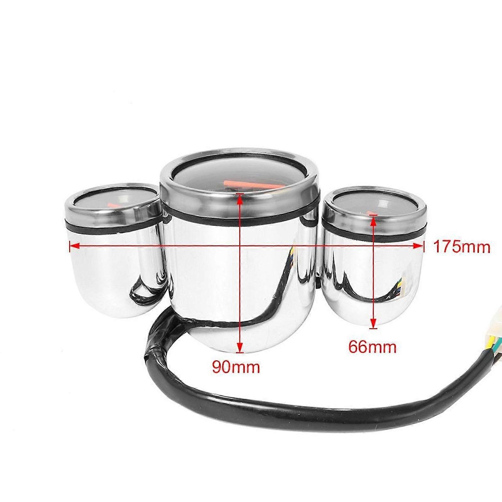 Motorcycle Instrument Kit Odometer Digital Tachometer Motorcycle ...