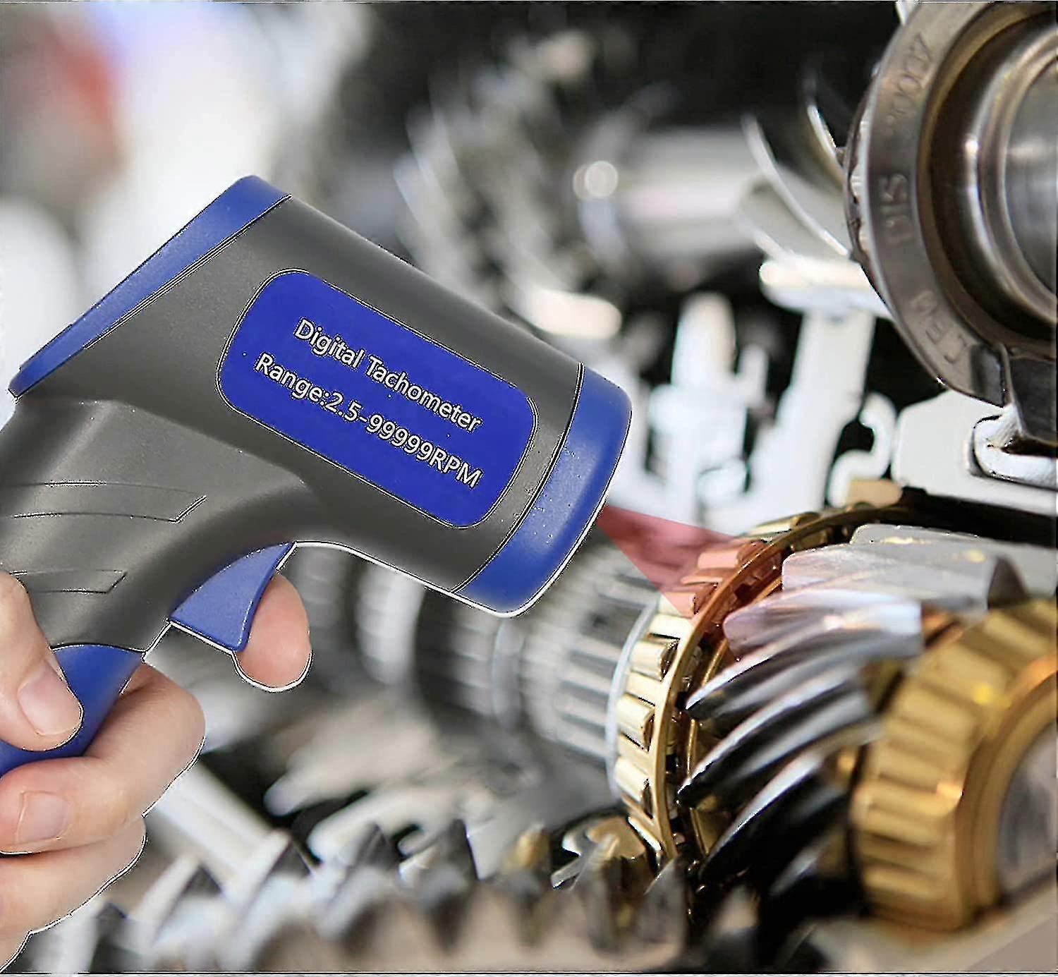 Digital Tachometer Handheld Speedometer Rpm (measurement Range 2.5 ...