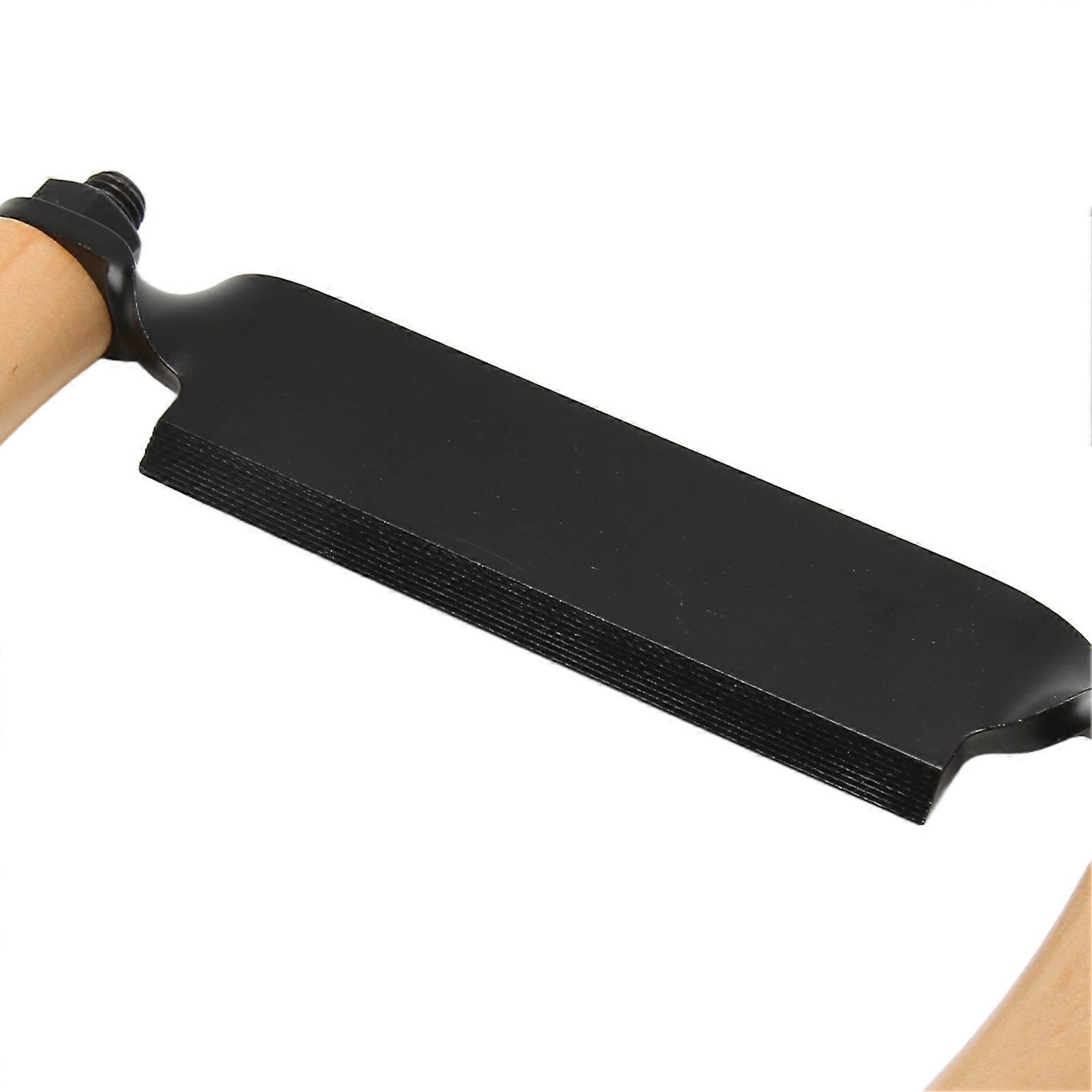 Straight Draw Knife Steel Blade Wooden Handle High Hardness Polished ...