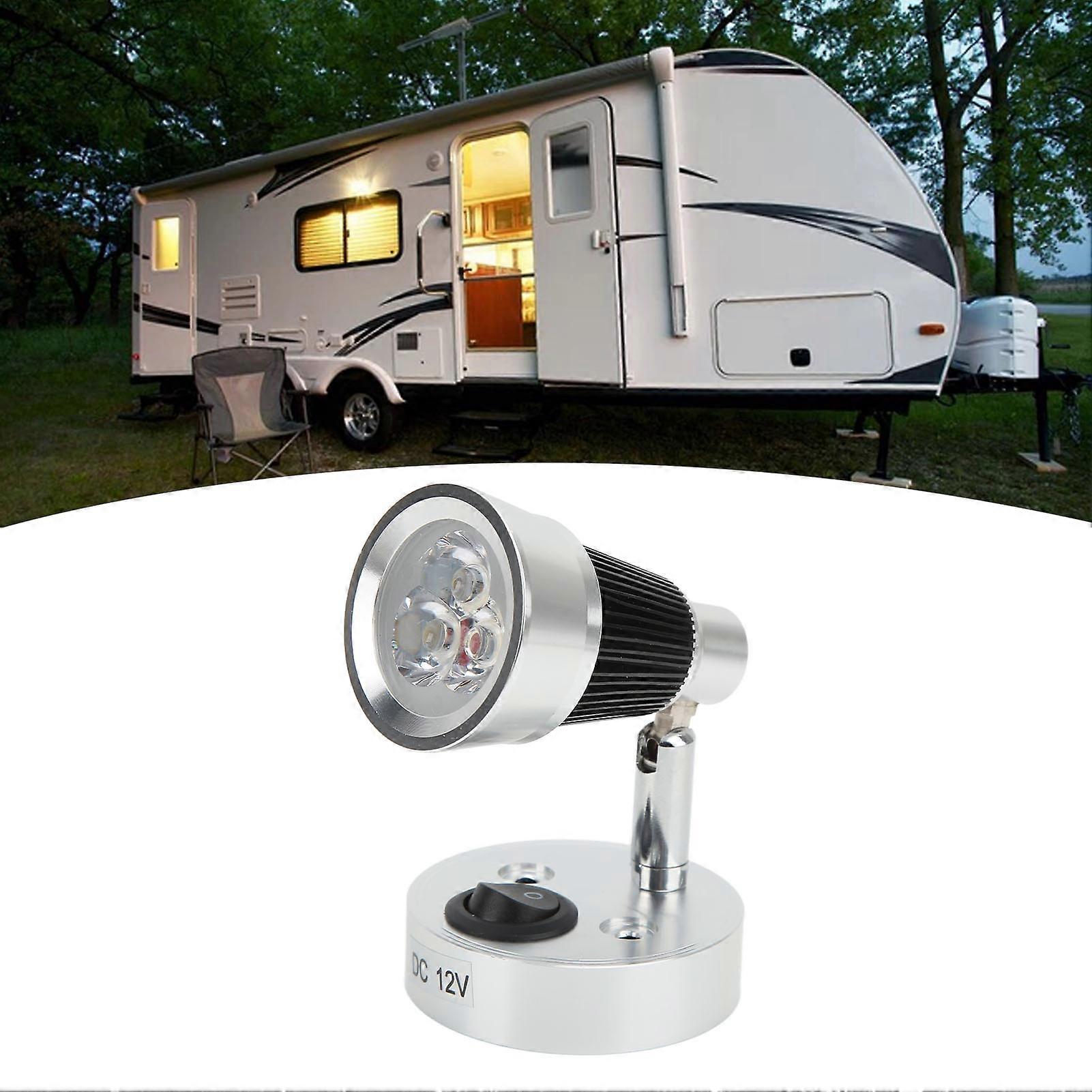 LED Swivel Reading Light 90 Adjustable RV Spotlight Interior Lighting ...
