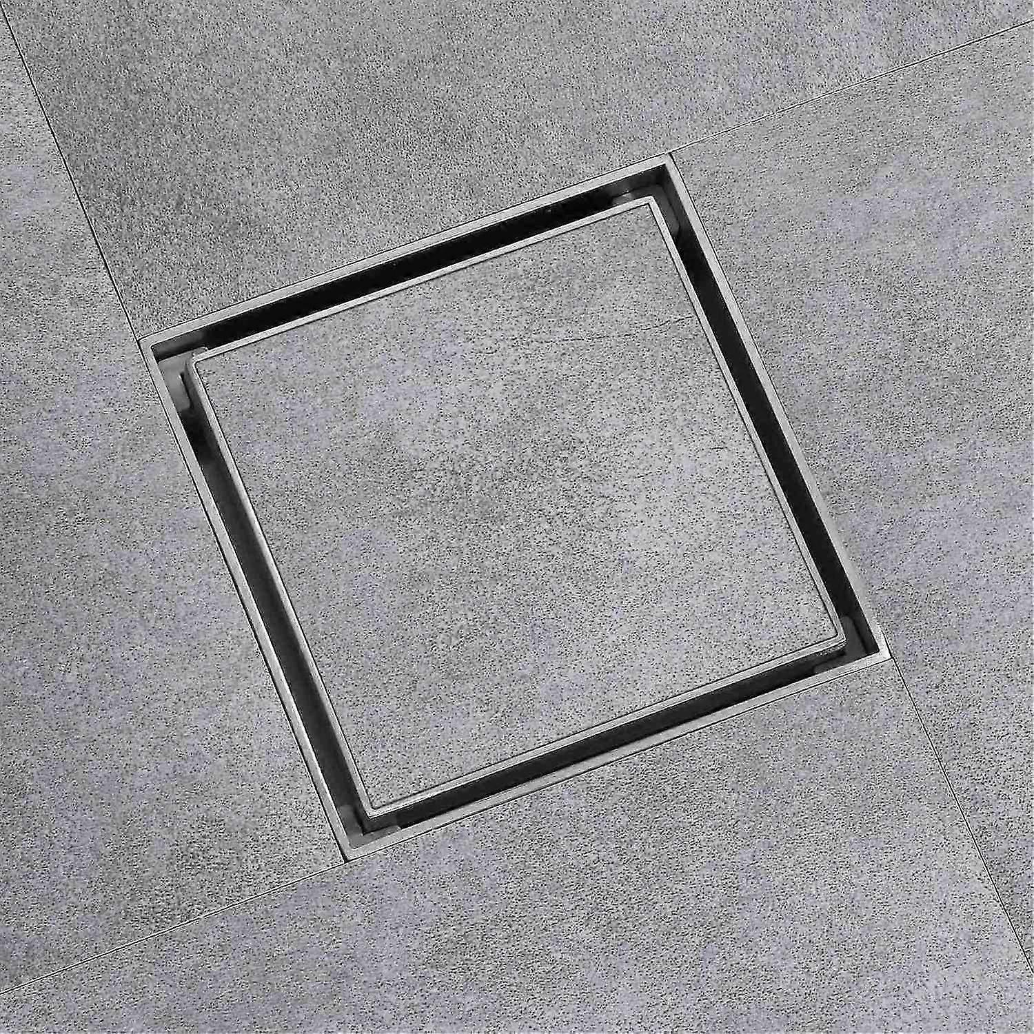 Tile Insert Square Stainless Steel Floor Drain 100X100mm Waste Grates ...