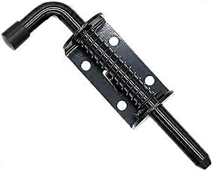 2 Packs 5 Inch Spring Loaded Barrel Bolt Latch Pin, Heavy Duty Steel ...