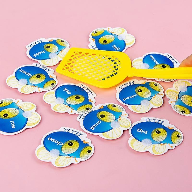 Sight Words Swat Game with 192 Fry Site Words 4 Fly Swatters Set, Dolch ...