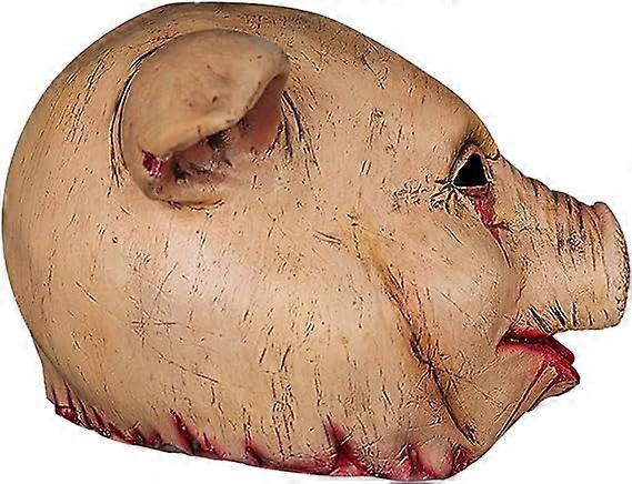 Pig Mask Bloody Animal Head Butcher Mask for Carnival Masquerade ...