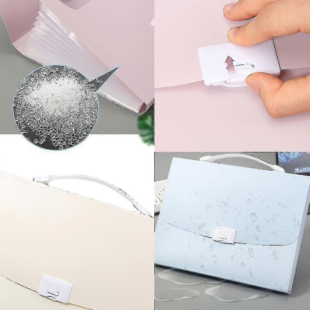 Pocket Portable Expanding File Folders, Accordion File Document ...