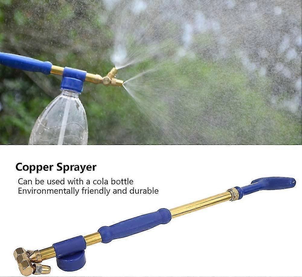 Copper Sprayer Pull Type Double Nozzle Bottle Spray Head Spray Garden ...