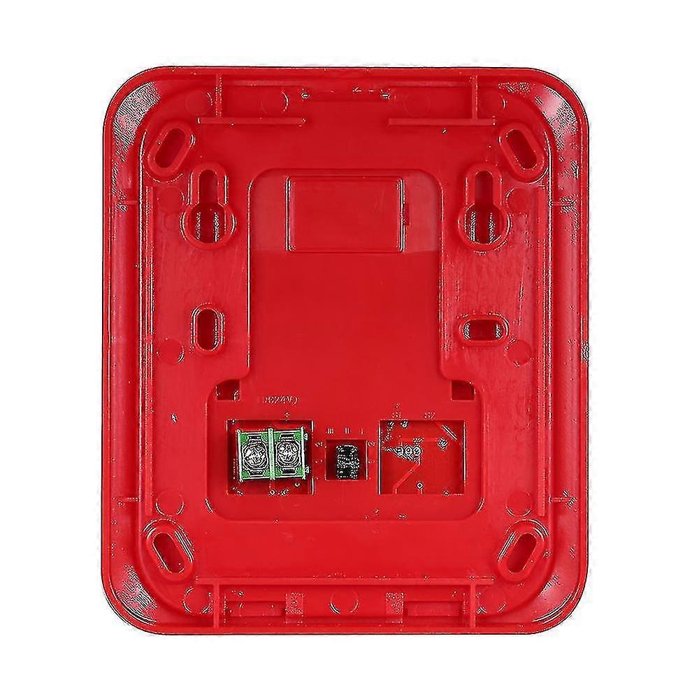 Fire Alarm Warning Strobe Siren Horn Sound & Strobe Alert Security System For Home Office Hotel ...