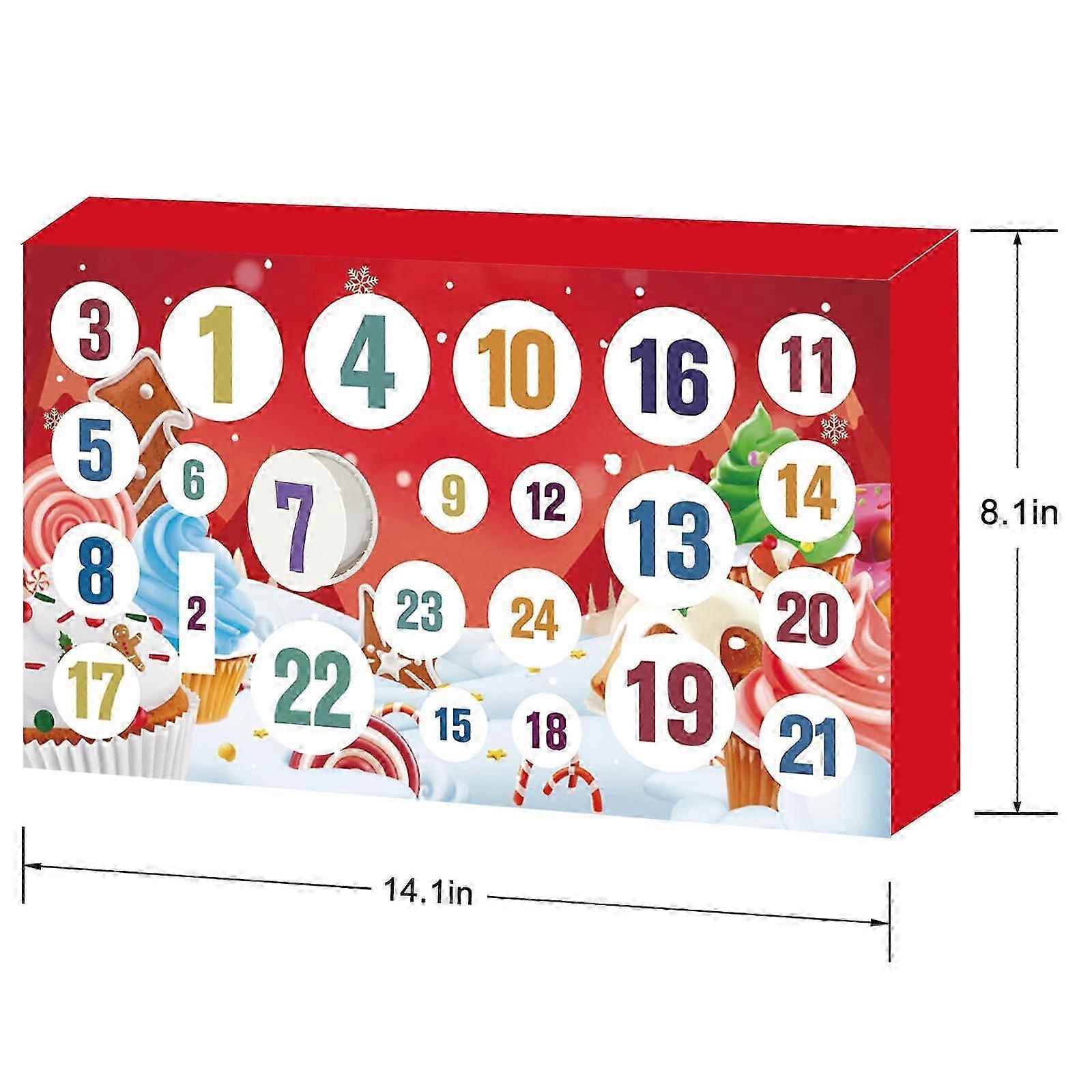 Slime Advent Calendar 2024 - Christmas Countdown Calendars 24 Days of ...