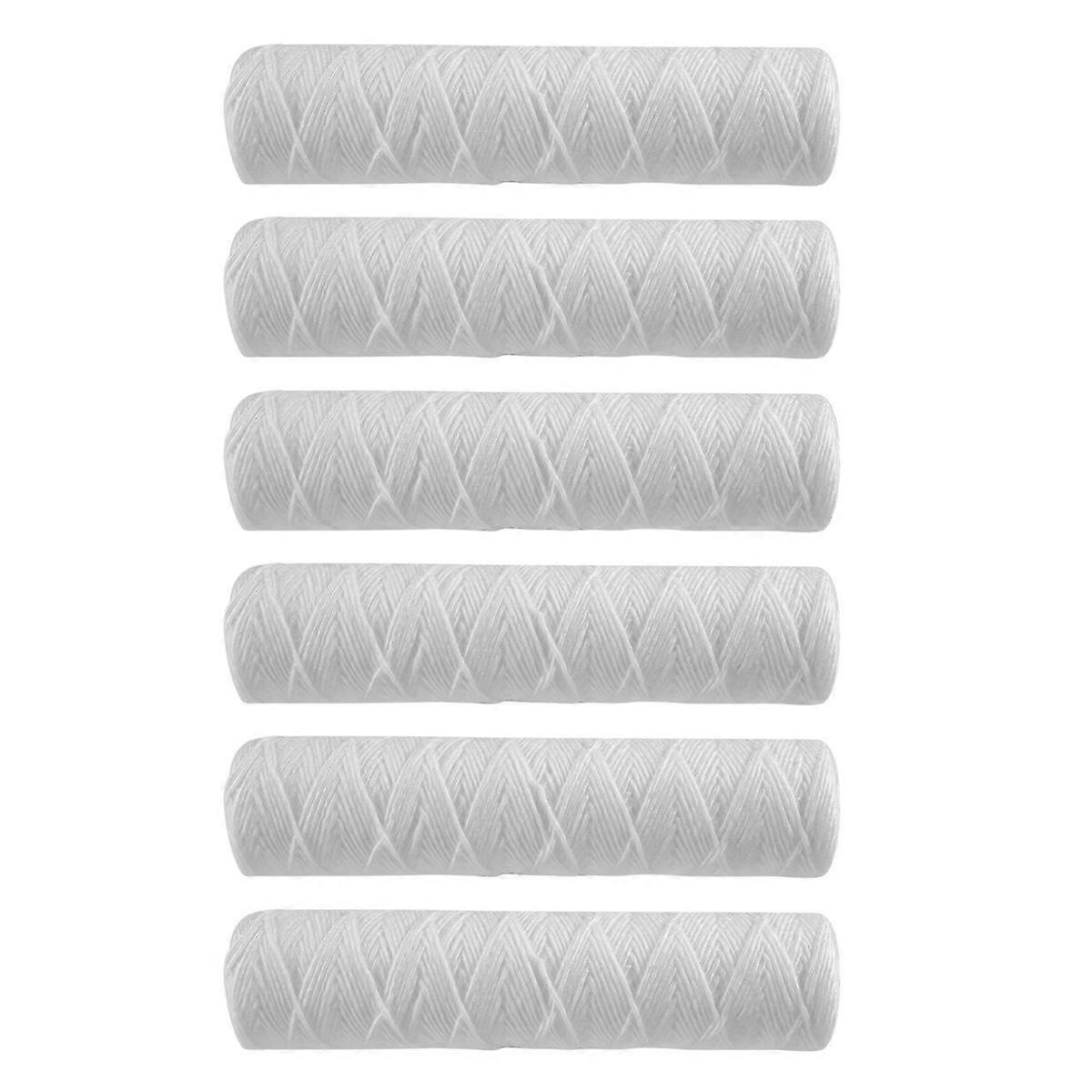 10 Micrometre String Wound Sediment Water Filter ,6 Pack, Sediment ...