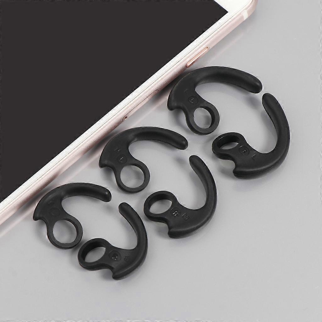 3 Pairs Soft Silicone Ear Pads Eartips Earphone Case Ear Hook Earbuds ...