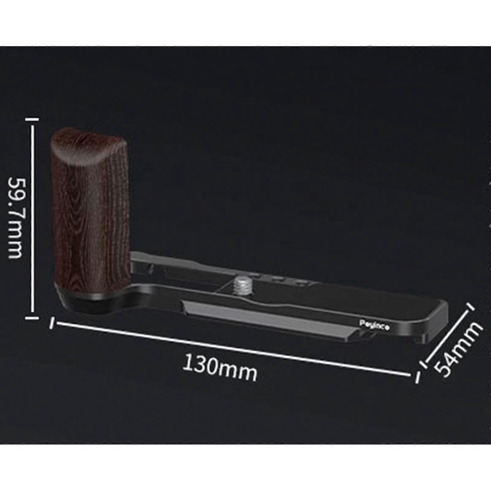 Fujifilm X100vi Wood Hand Grip - Ergonomic L Holder with AL Alloy Base ...