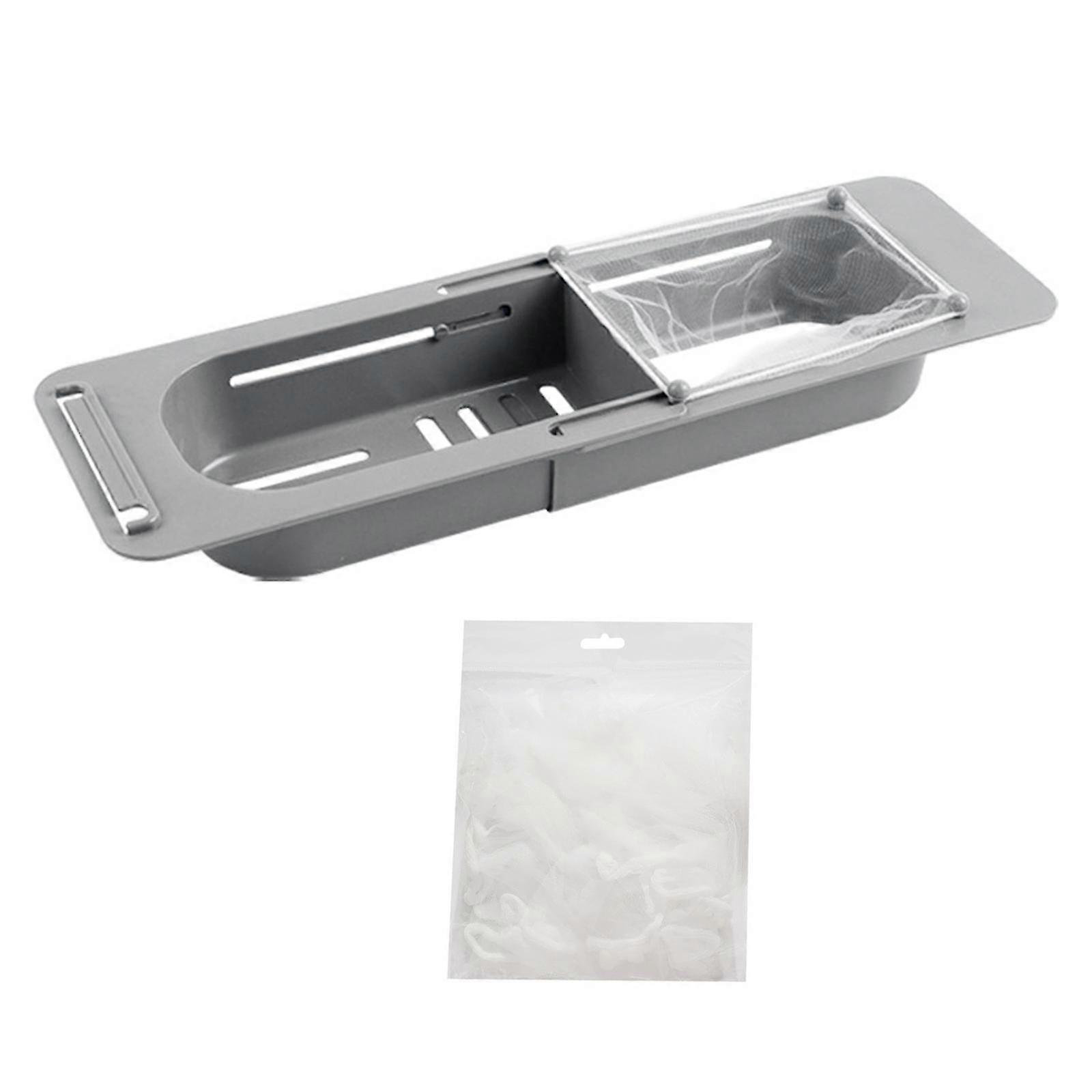 Filter Rack Household Retractable Disposable Meshs Bag Kitchen Drain ...