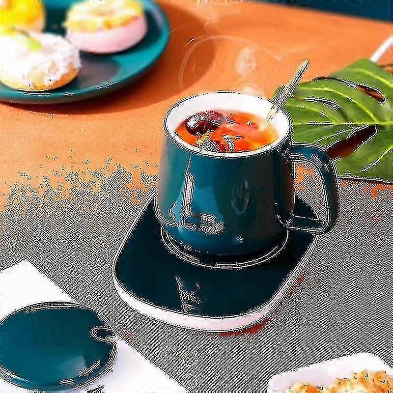 Coffee Mug Warmer Pad Cup Heater Coaster Constant Temperature Heating ...