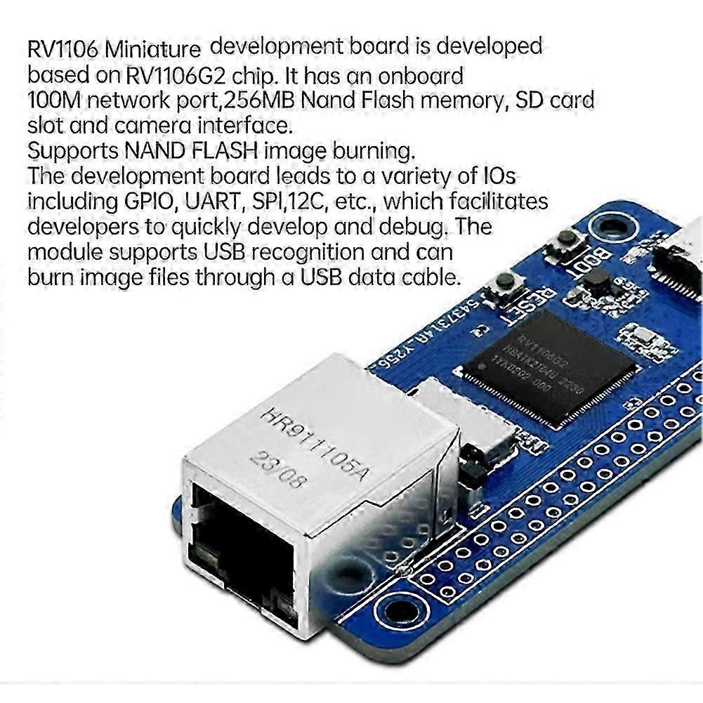 Rv1106 Linux Development Board Risc-v Architecture 256mb Flash 100mbps ...
