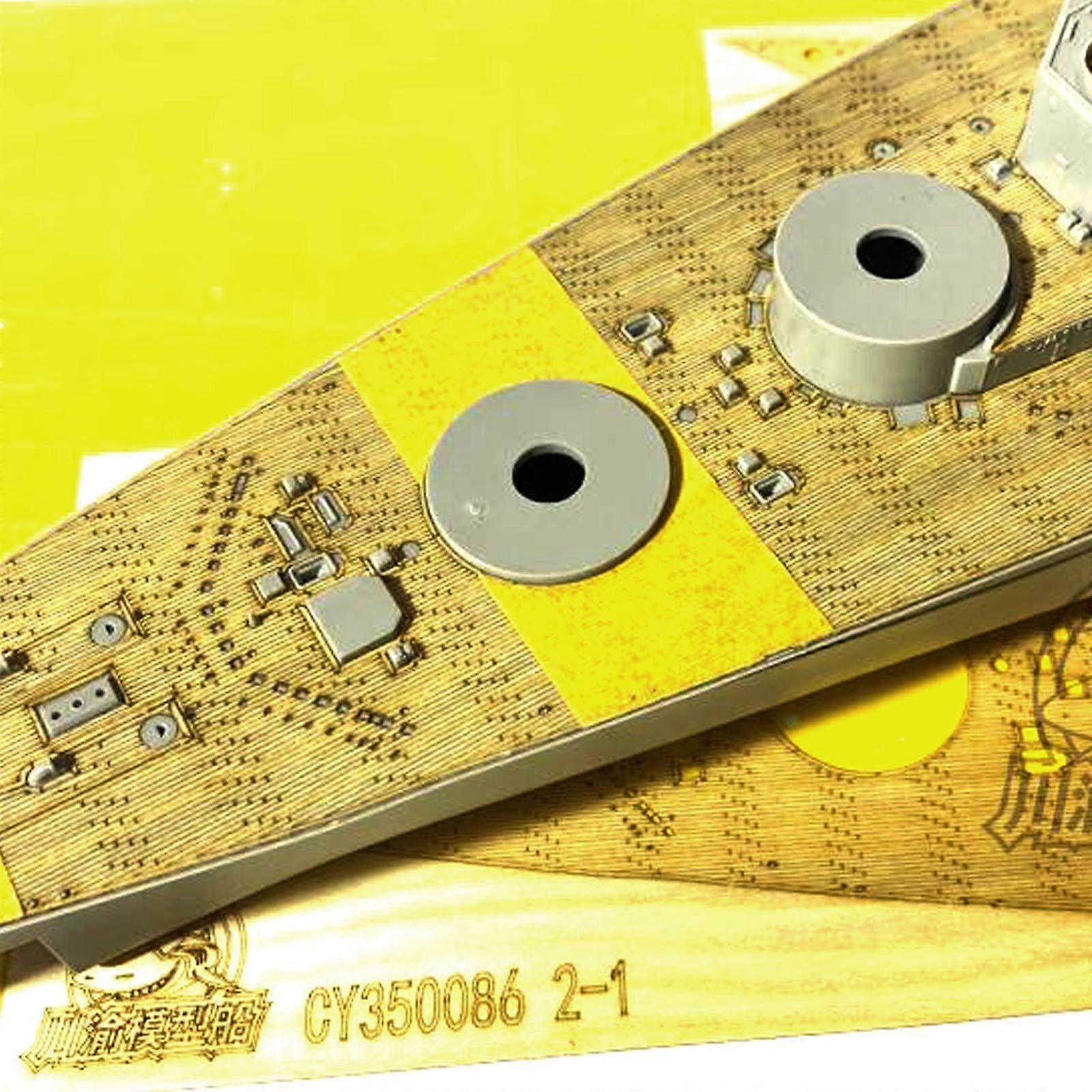 1/350 Wooden Deck Masking Sheet for Trumpeter 05359 German Tirpitz ...