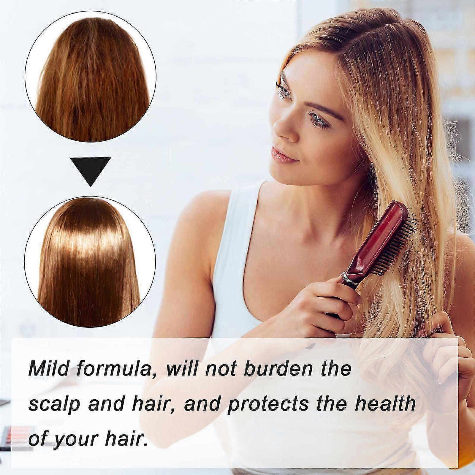 Mild Hair Relaxer, Smoothing Dry Smooth Straight Hair Gentle Nourishing ...