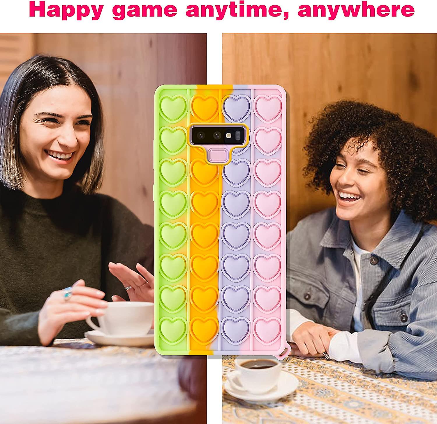 Trendy Fun For Samsung Galaxy Note 9 Case,silicone Aesthetic Cartoon ...