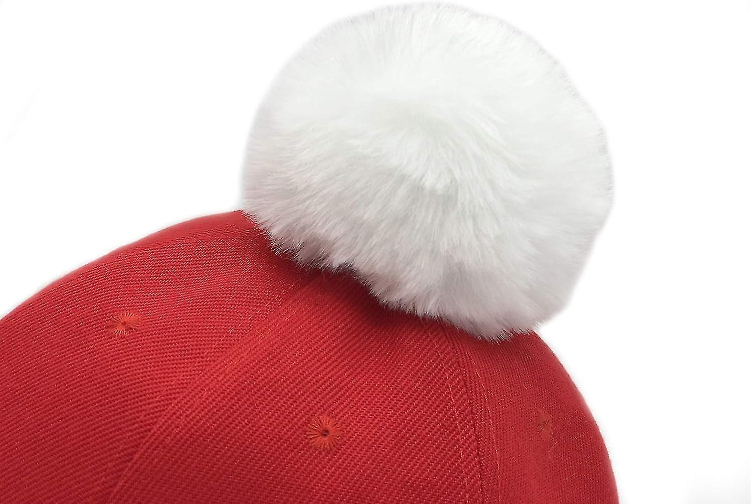 Christmas Santa Baseball Cap Funny Christmas Hat Adjustable Santa