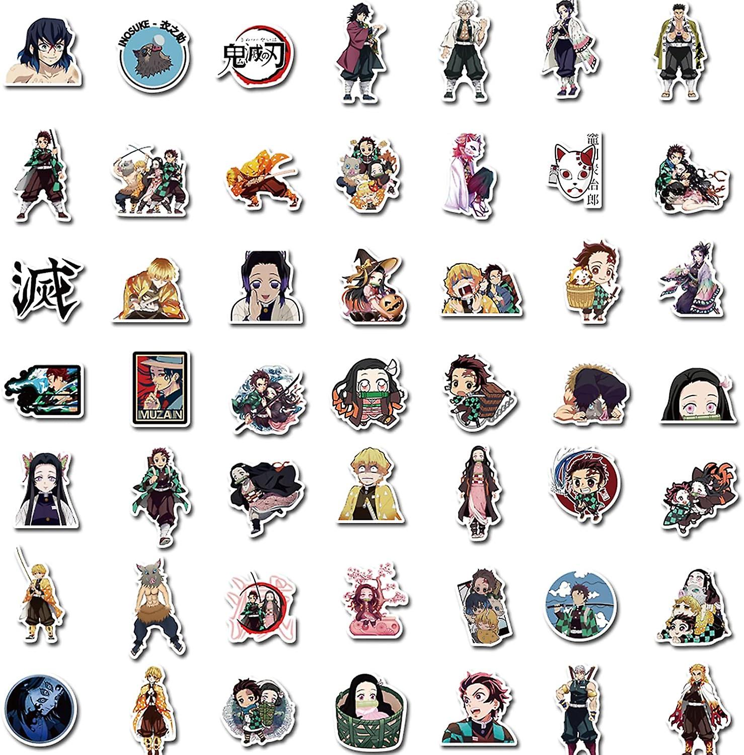 100pcs Anime Stickers Mixed Pack Anime Stickers Anime Sticker Pack ...