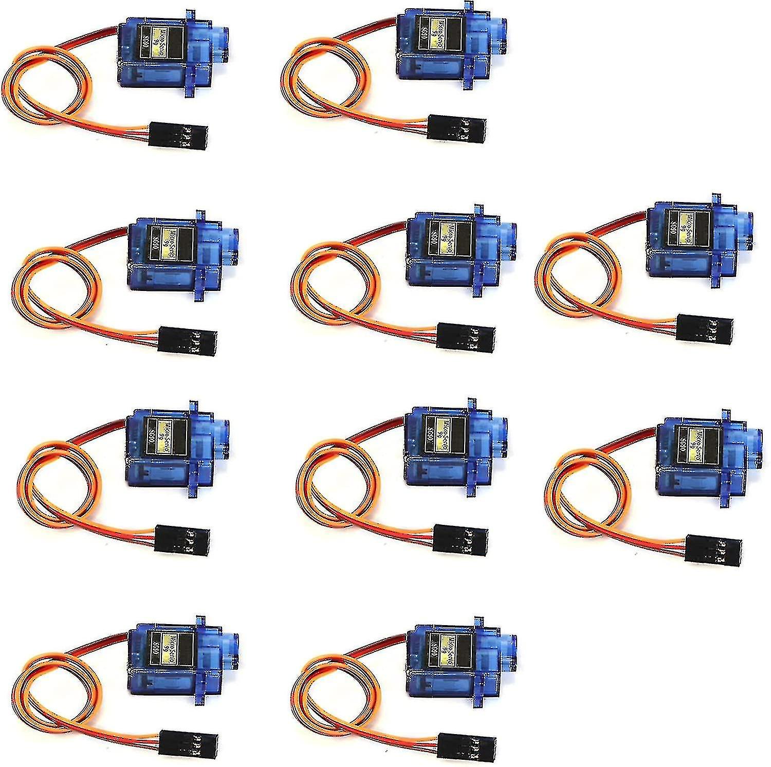 Tdht 10 Stck Sg90 Micro Servo Motor 9g Fr Rc Flugzeug Roboter ...