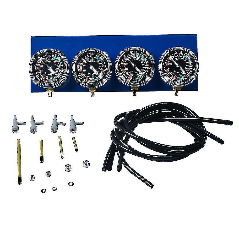 Mc-4 Cylinder Carburetor Synchronizer Kit - Vacuum Gauge Balancer Sync ...