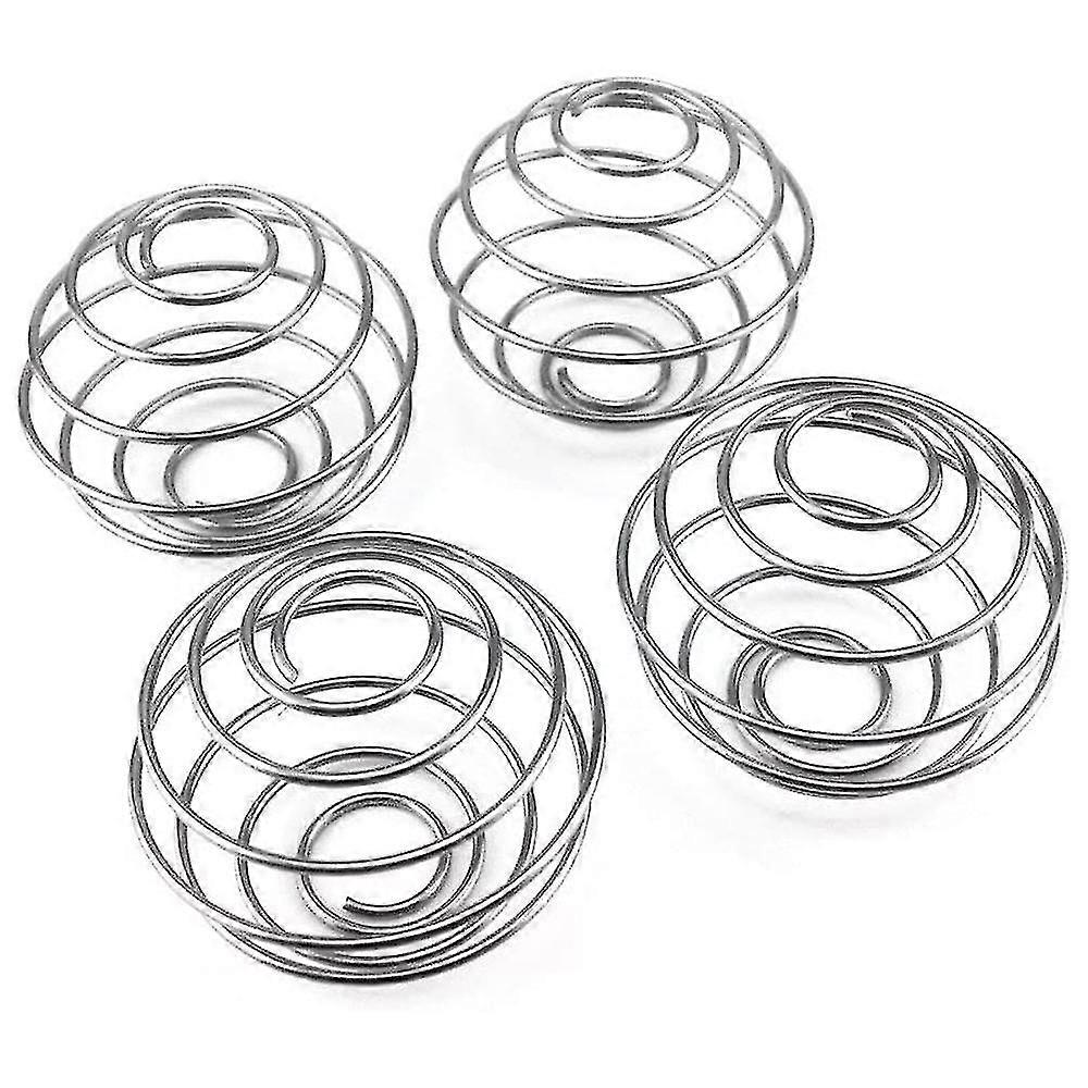 4pcs Stainless Steel Spring Ball Mixing Wire Whisk Ball For Shaker Cup ...