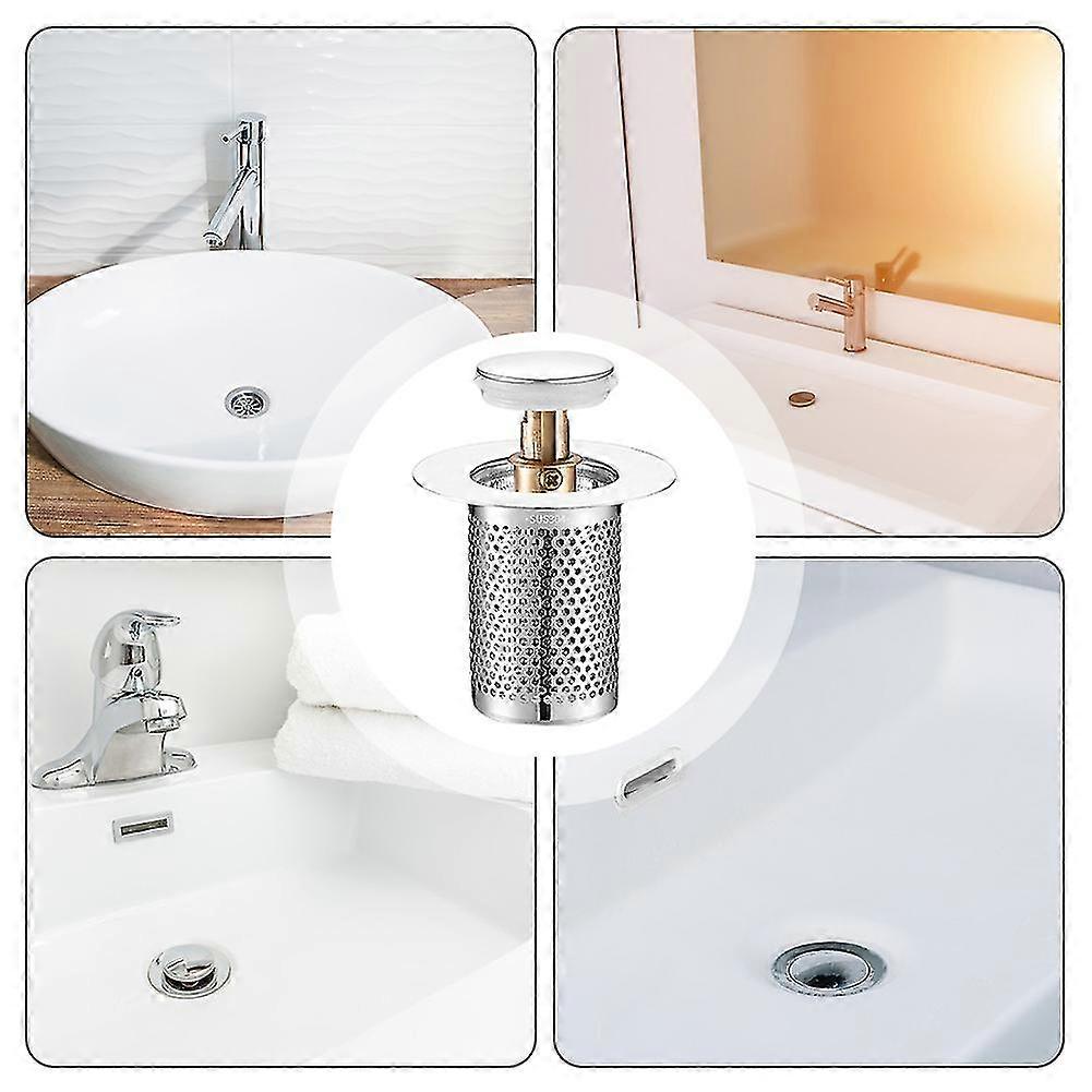 Stainless Steel Floor Drain Filter Quick Draining Sewer Drainer Cover ...