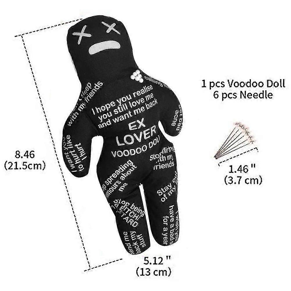 Bad Boss Voodoo Doll Stress Relief Reducer Best Novelty Gift For Pink ...