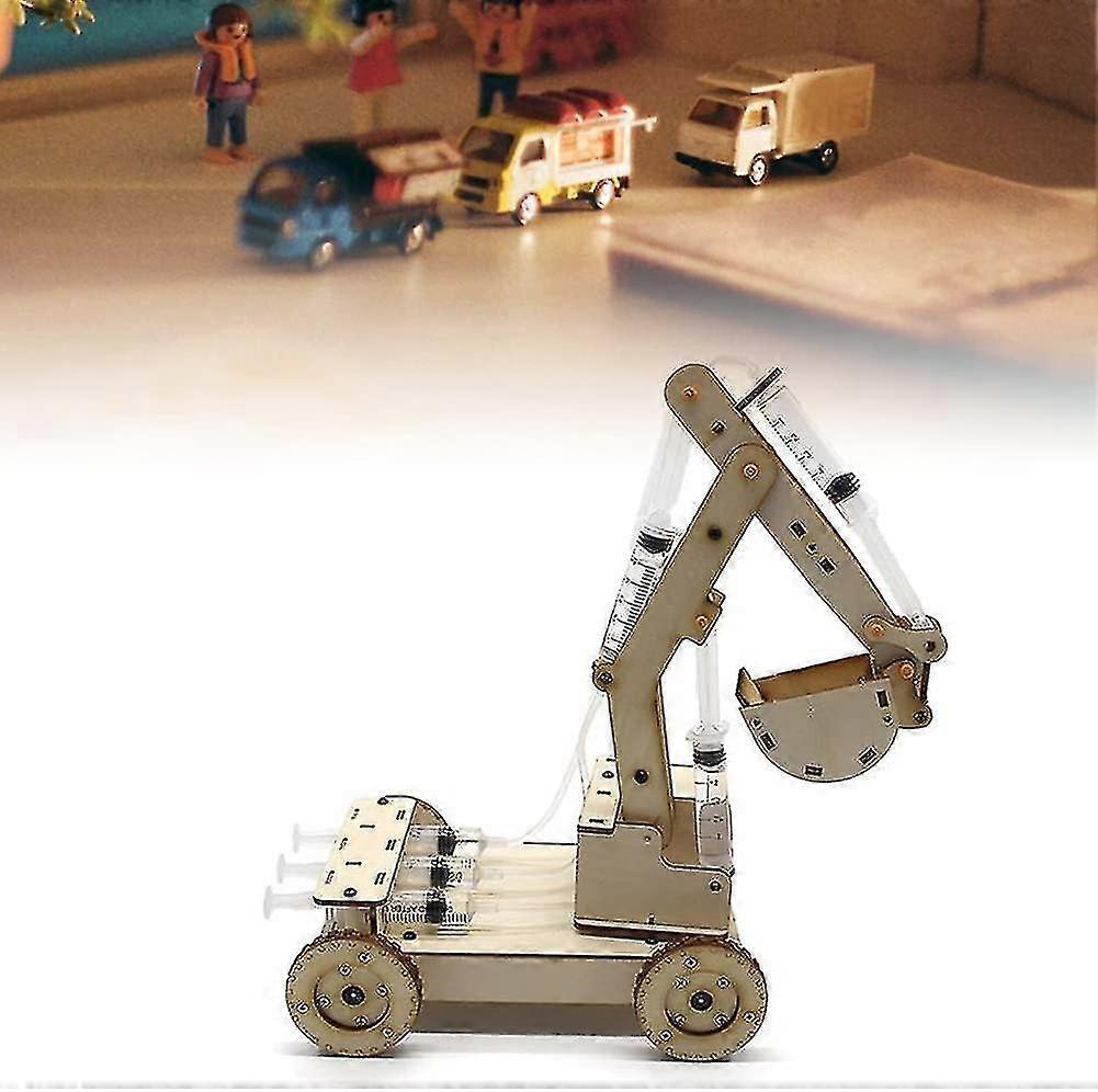 Hydraulic Excavator Wooden Kit, Hydraulic Wooden Excavator Assembly ...