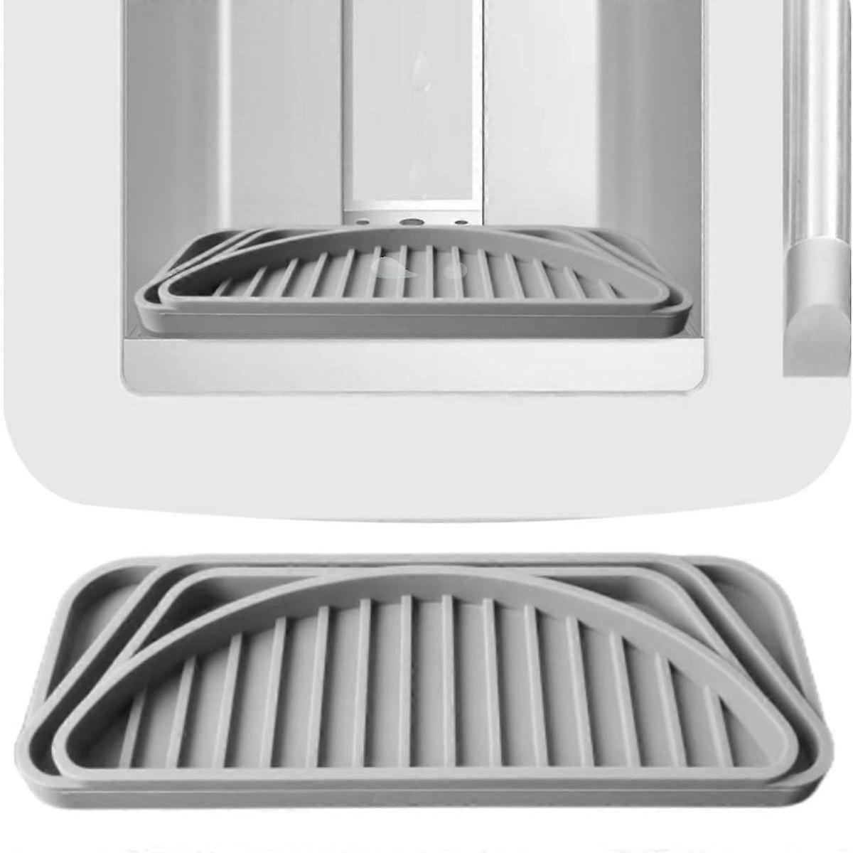 Refrigerator Drip Catcher Tray,Ice and Water Dispenser Silicone Pan ...