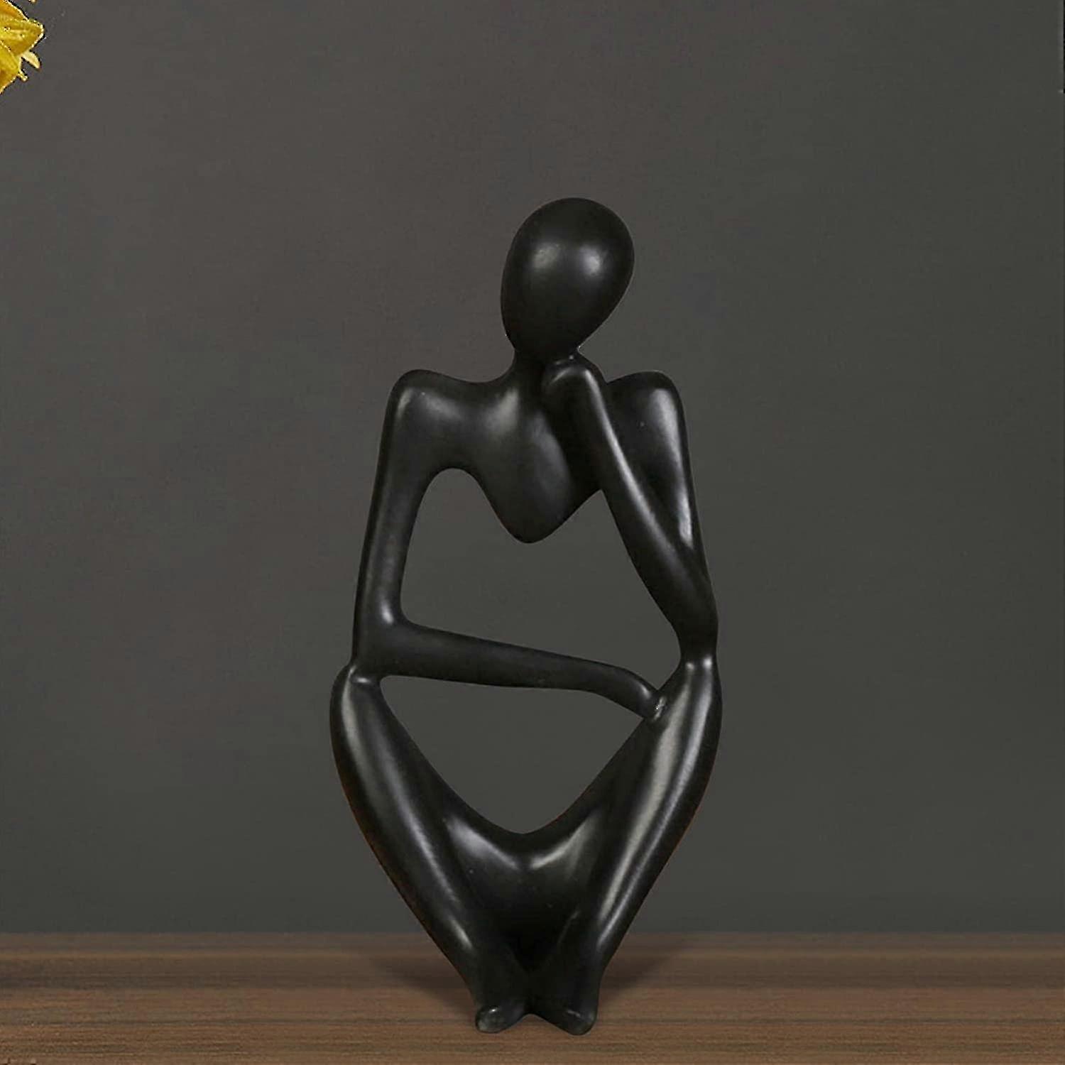 Abstract Resin Statue Sculpture & Figurines Modern Home Decor Living ...