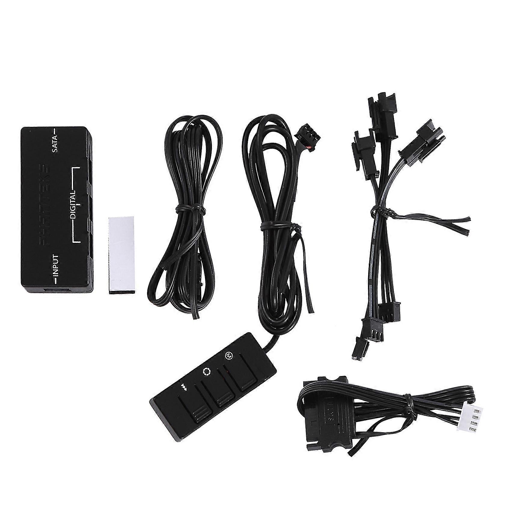 Phanteks 5v-3pin D-rgb Controller Fan Holos Light Strip Spliter Support ...