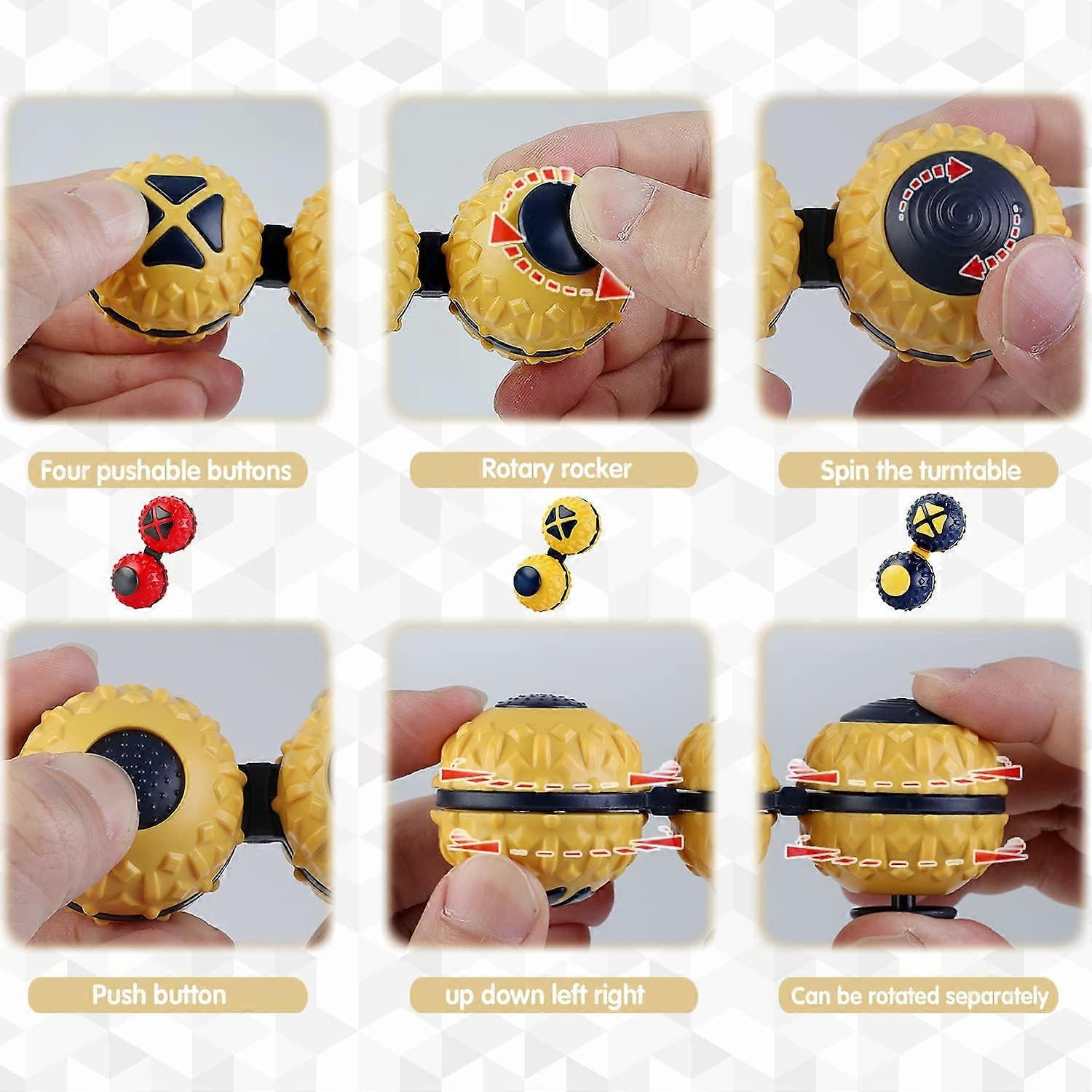 Premium Fidget Handheld Pad with New Spinning Feature, Fidget ...