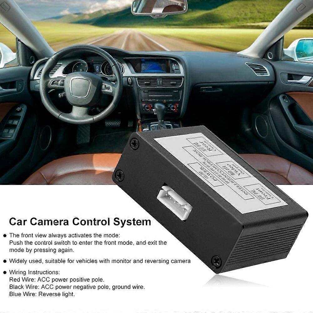 Car Front View Camera Switcher Parking Camera Converter Front Rear View ...