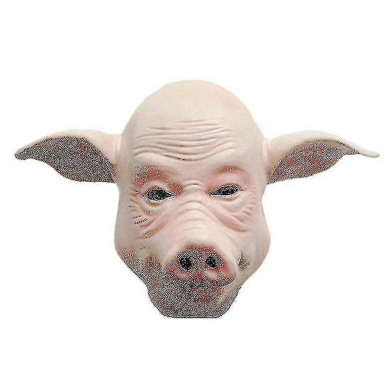 Pig Mask Rubber Animal Costume Mask Costume Fancy | Fruugo UK