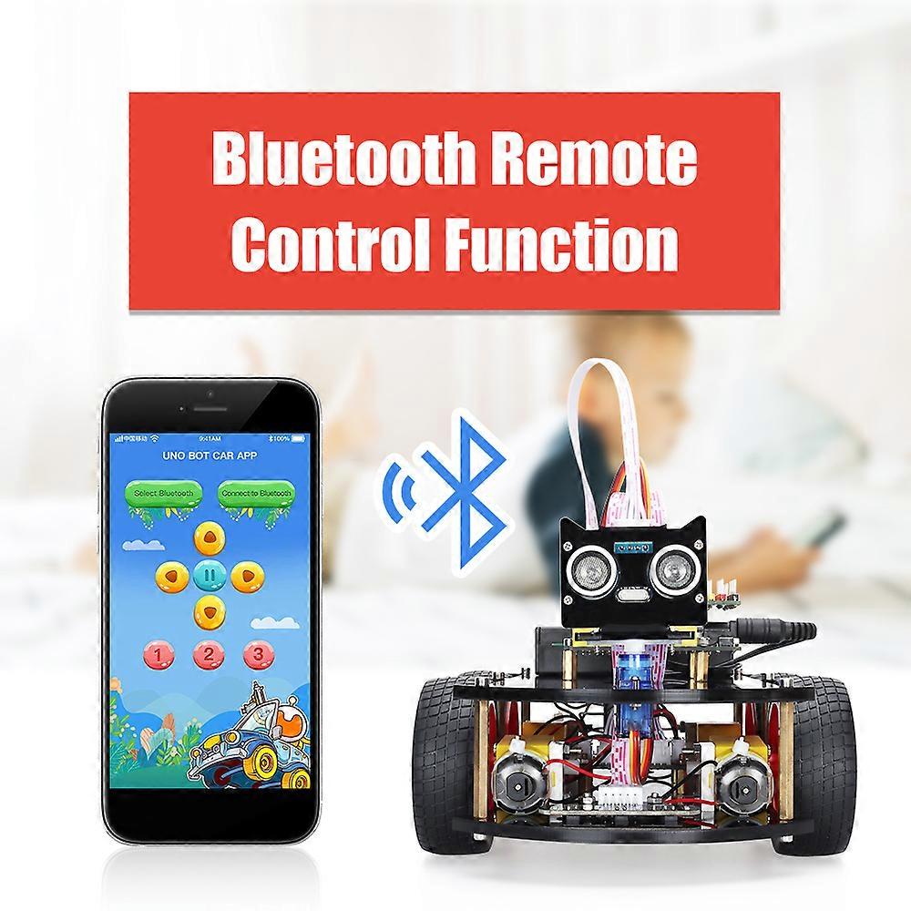 Project Complete Kit Starter Smart Robot Car Kit for Arduino Programming Project with 4WD ...