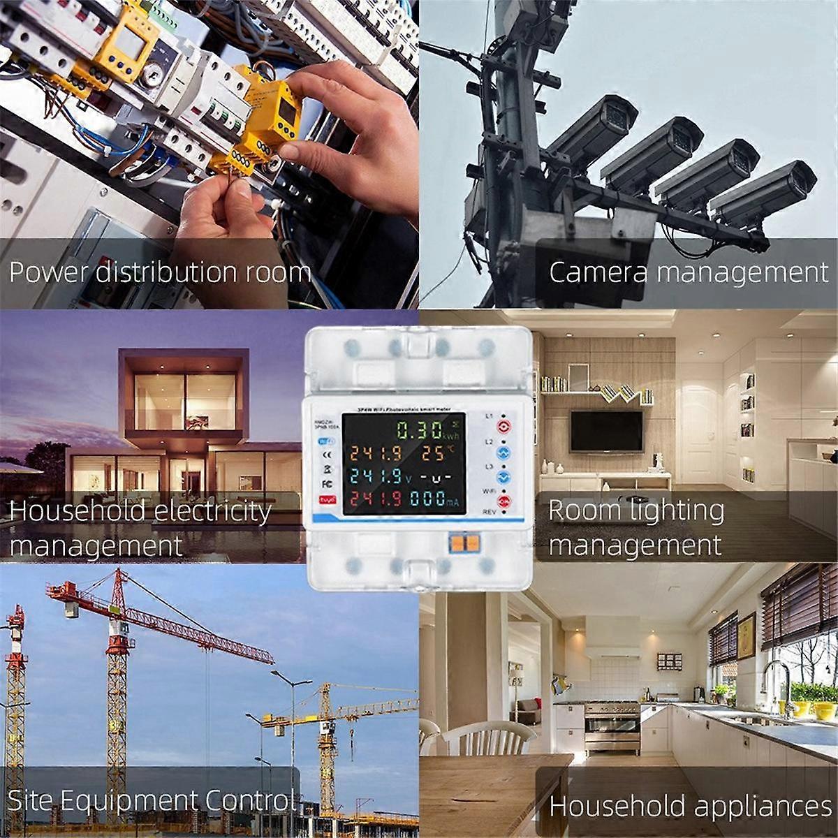 Tuya WiFi Intelligent Circuit Breaker Automatic Reclosure Protector ...