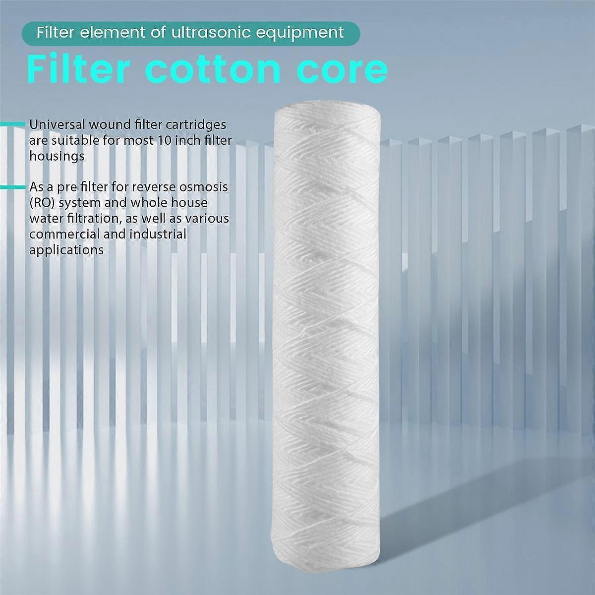 10 Micrometre String Wound Sediment Water Filter ,6 Pack, Sediment ...