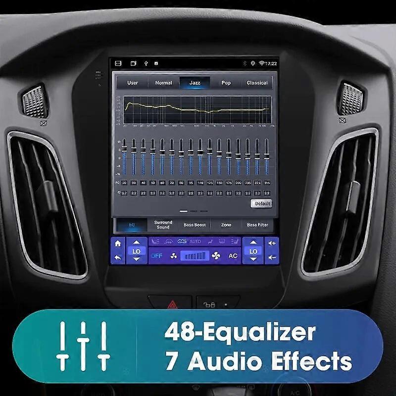 Vertical Screen Tesla Style Android 12 For Ford Focus Mk3 2011-2019 Car ...