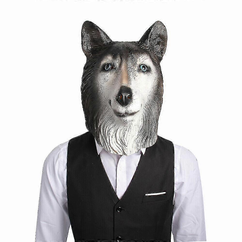 Latex Popular Realistic Animal Head Aquatic Otter Baboon Props Fancy ...