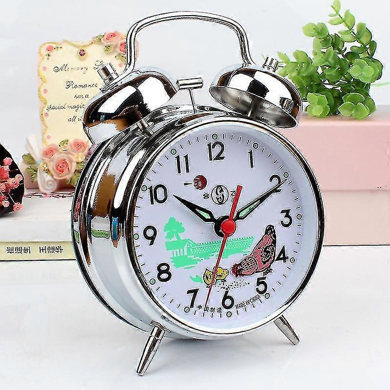 Vintage Animated Pecking Chicken Hen Alarm Clock, Classic Mechanical ...