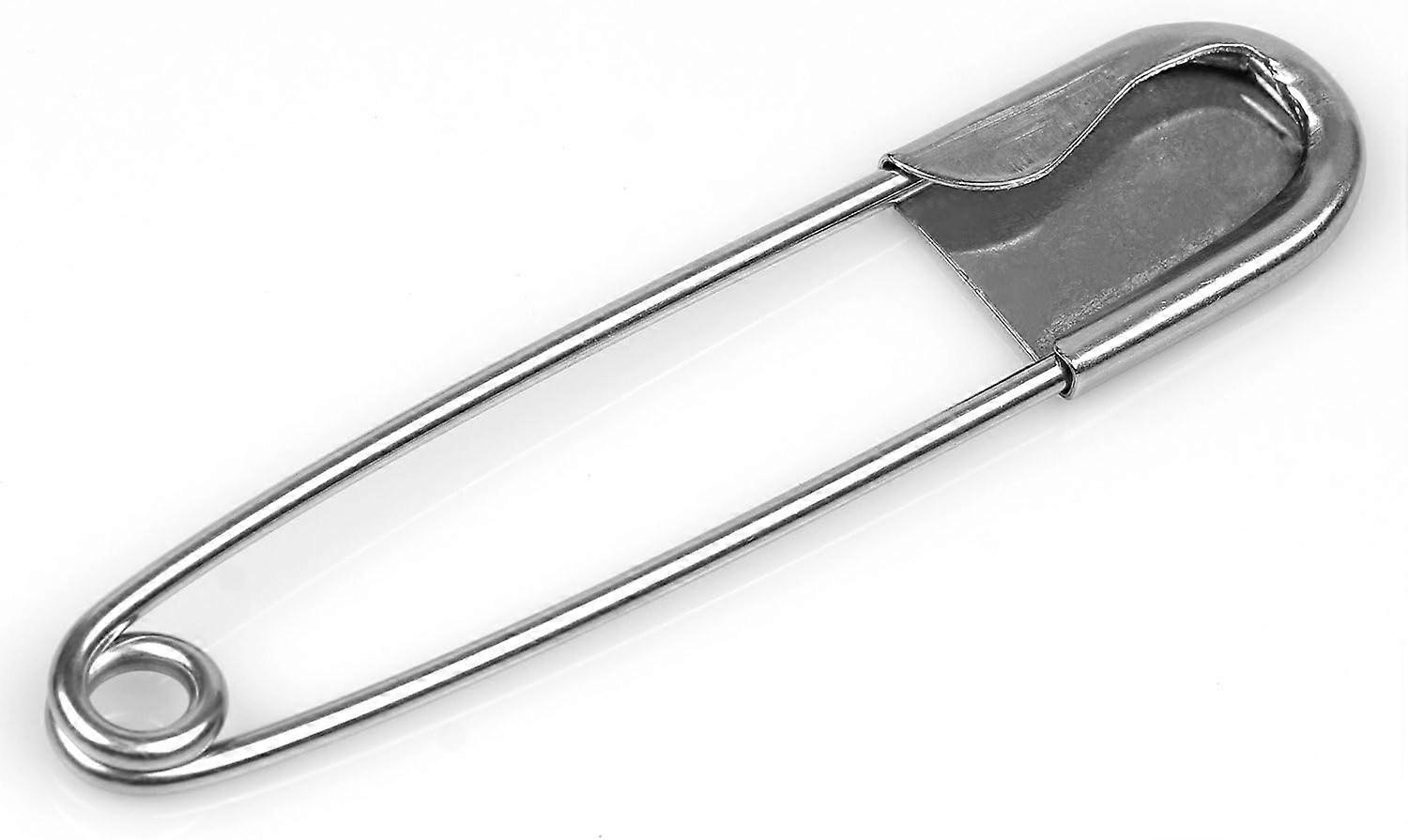 Large Safety Pins, 2 PCS Safety Pins, Stainless Steel Safety Pins Large ...