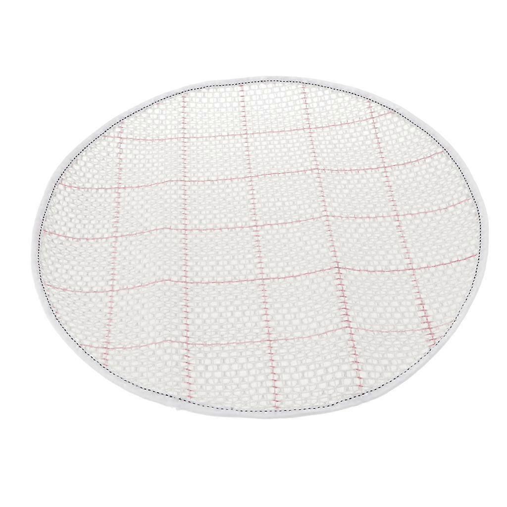 Round Blank Rug Hooking Mesh Canvas 38cm/15in White | Fruugo UK