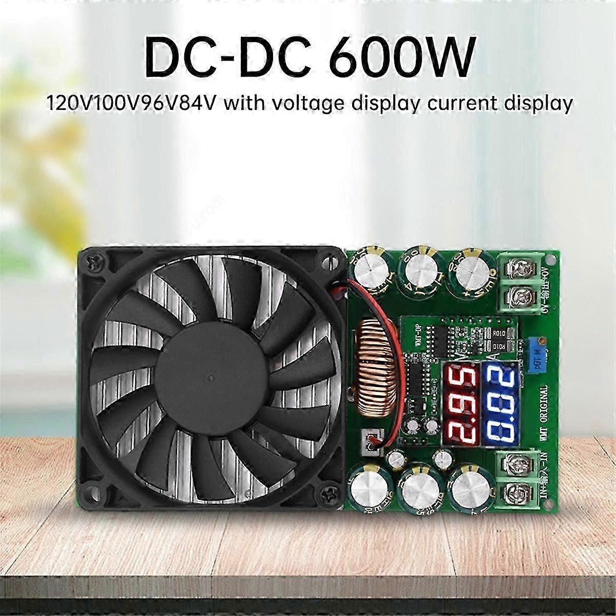 600W 30A DC-DC Buck Module CV CC Adjustable Buck Converter 120V 100V ...